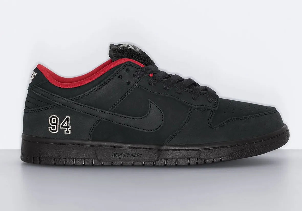 Supreme x Nike SB Dunk Low "Black" – Sniperkicks